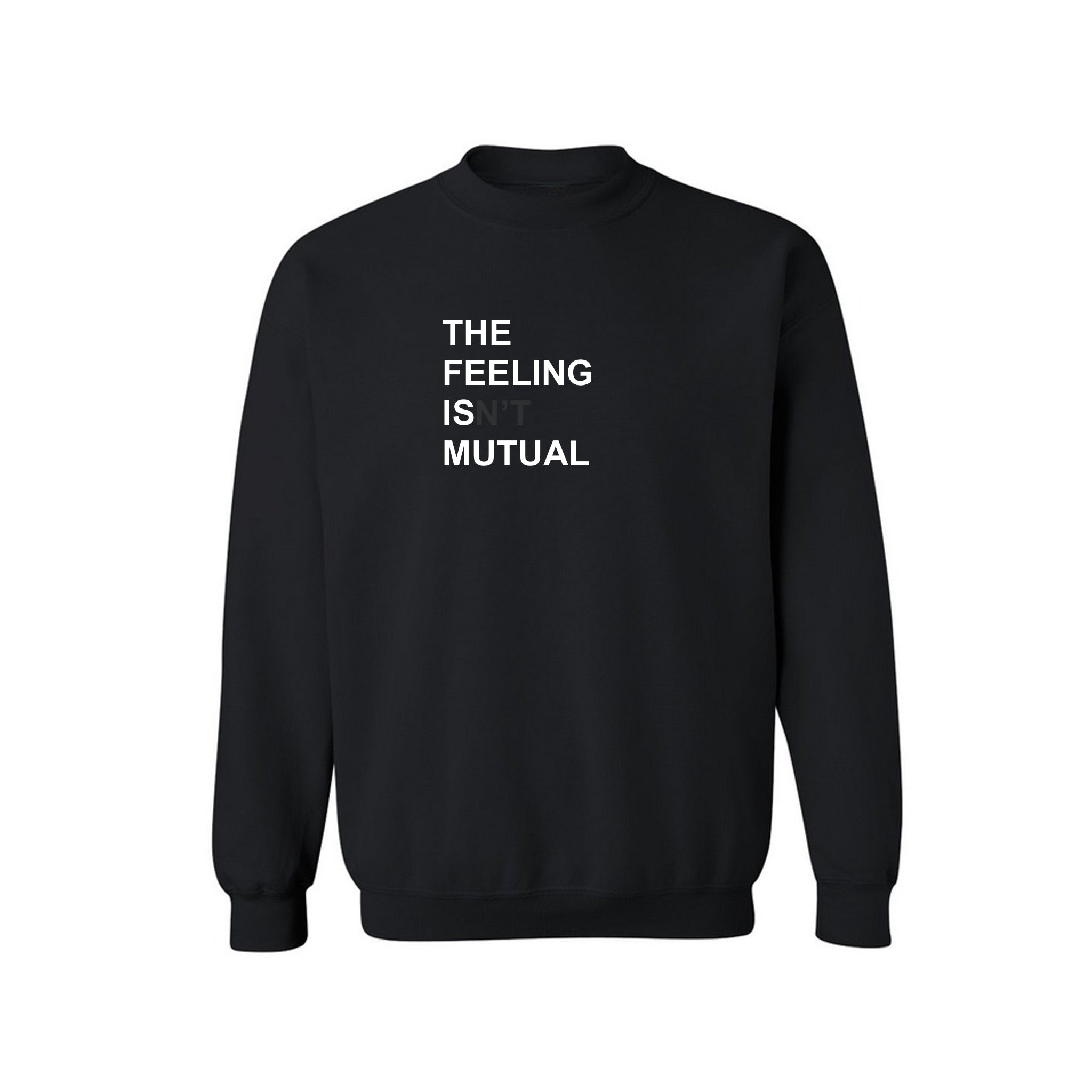 THE FEELING ISN'T MUTUAL CREWNECK – J-FROST